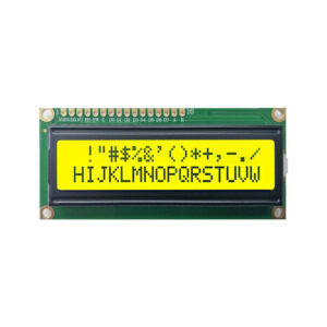 16×2 LCD Display Module - Gul - Ardustore.dk