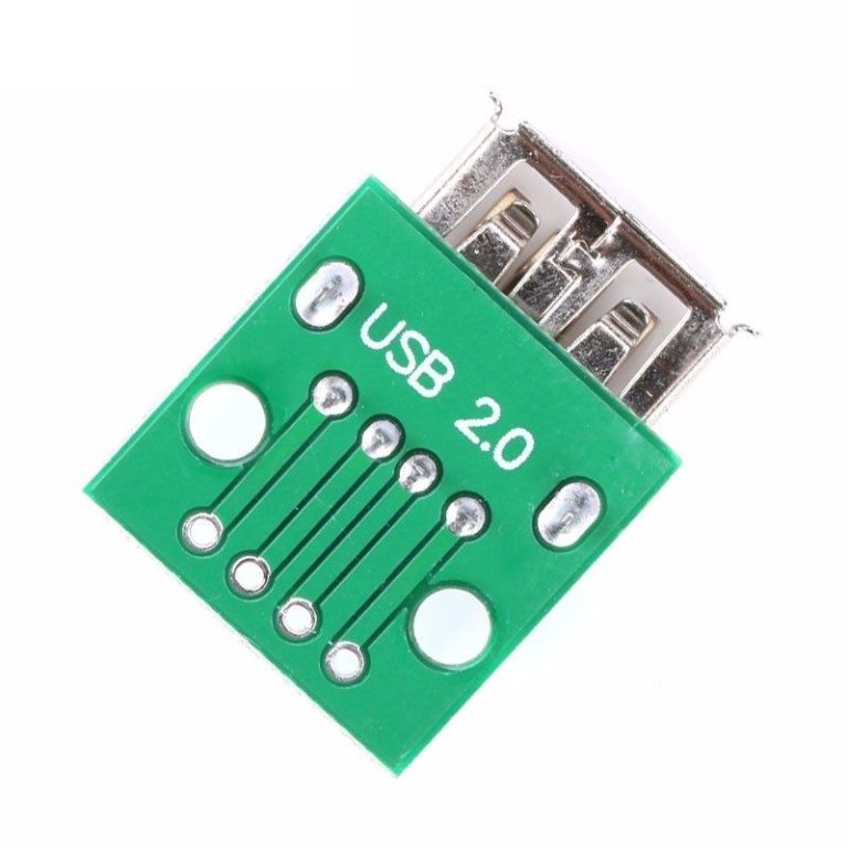USB 2.0 PCB Converter Female Type-A Module - Ardustore.dk