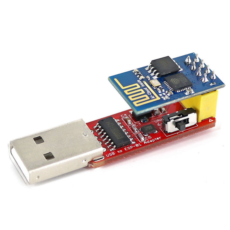 ESP-01 ESP8266 Programmer Adapter Switch - Ardustore.dk
