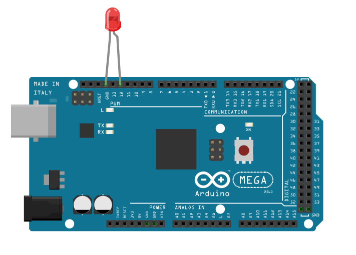 Arduino Mega R3 ATmega2560 Klon Udviklingsboard - Ardustore.dk