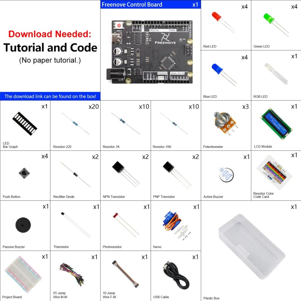 Arduino Starter kit 1 - Ardustore.dk