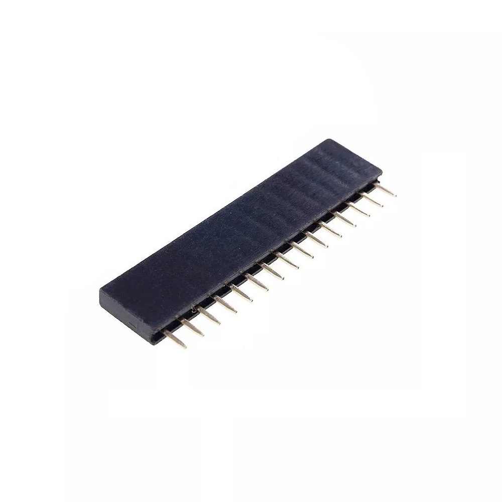 Pin Header Female Single Row 1×15 - Ardustore.dk