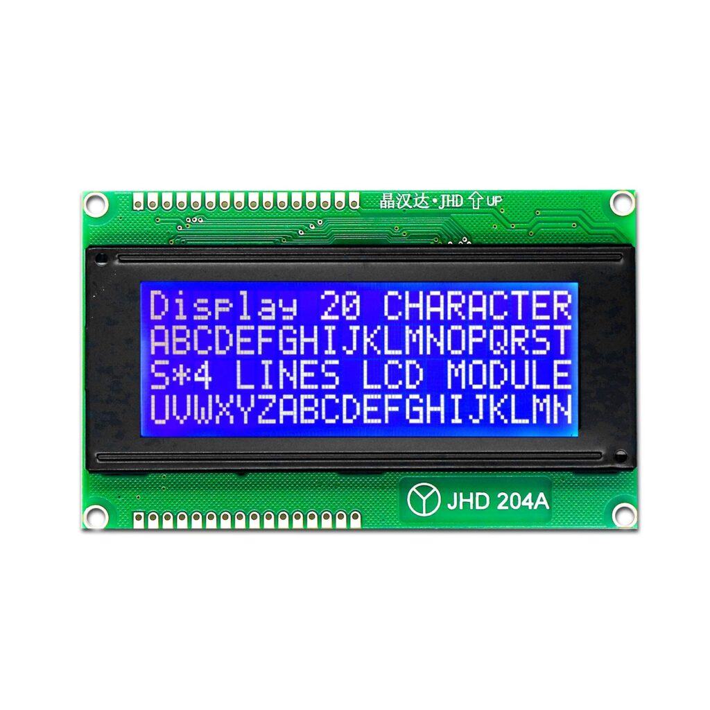 20x4 LCD Display Module - Blå - Ardustore.dk