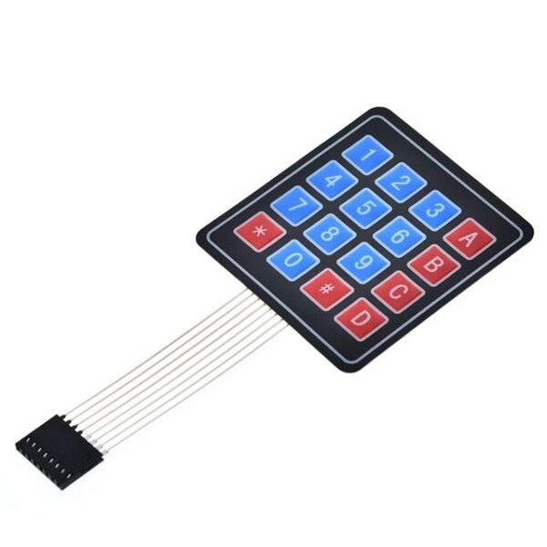 Matrix Keypad 4×4 Membran Switch - Ardustore.dk