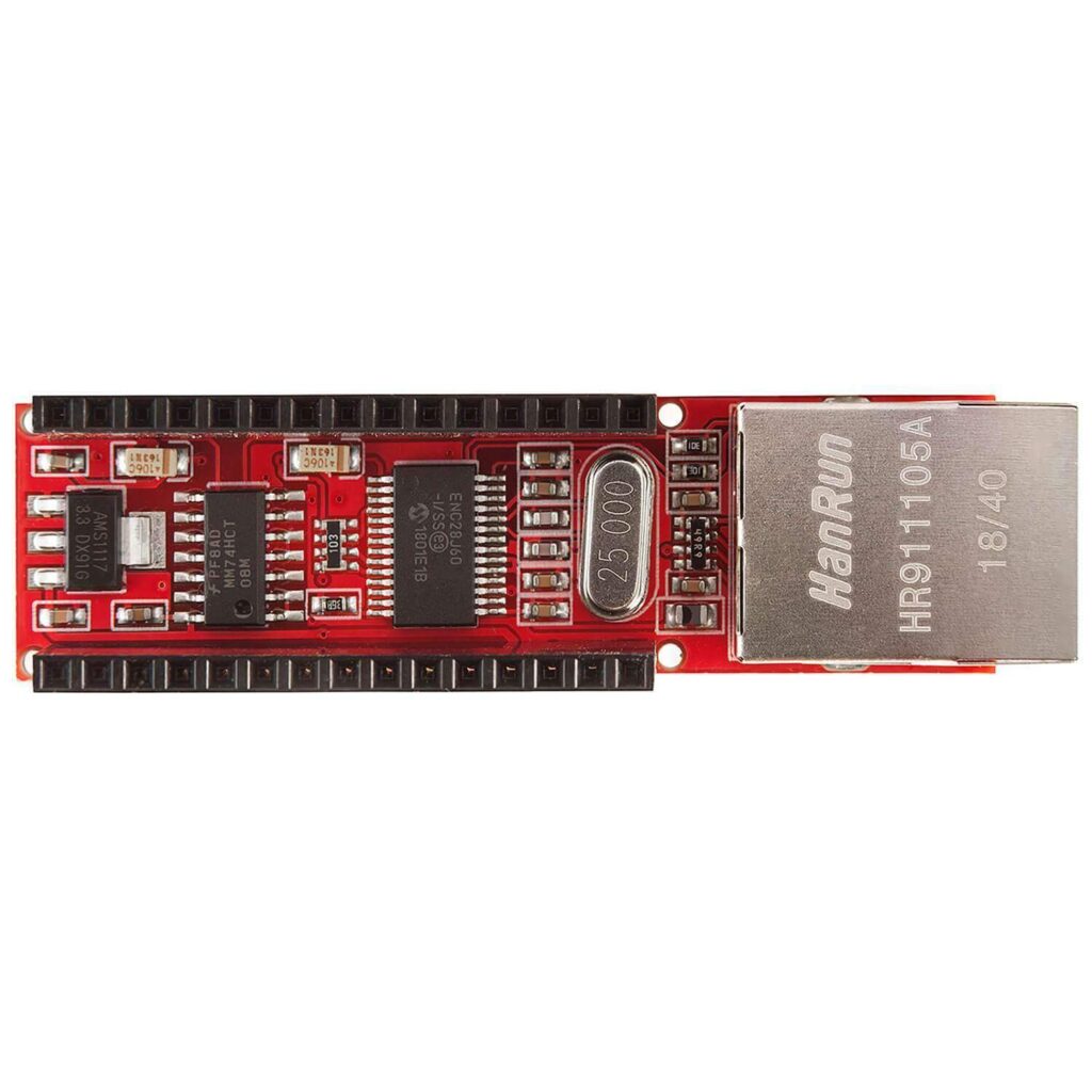 Arduino Nano ENC28J60 Ethernet Shield - Ardustore.dk